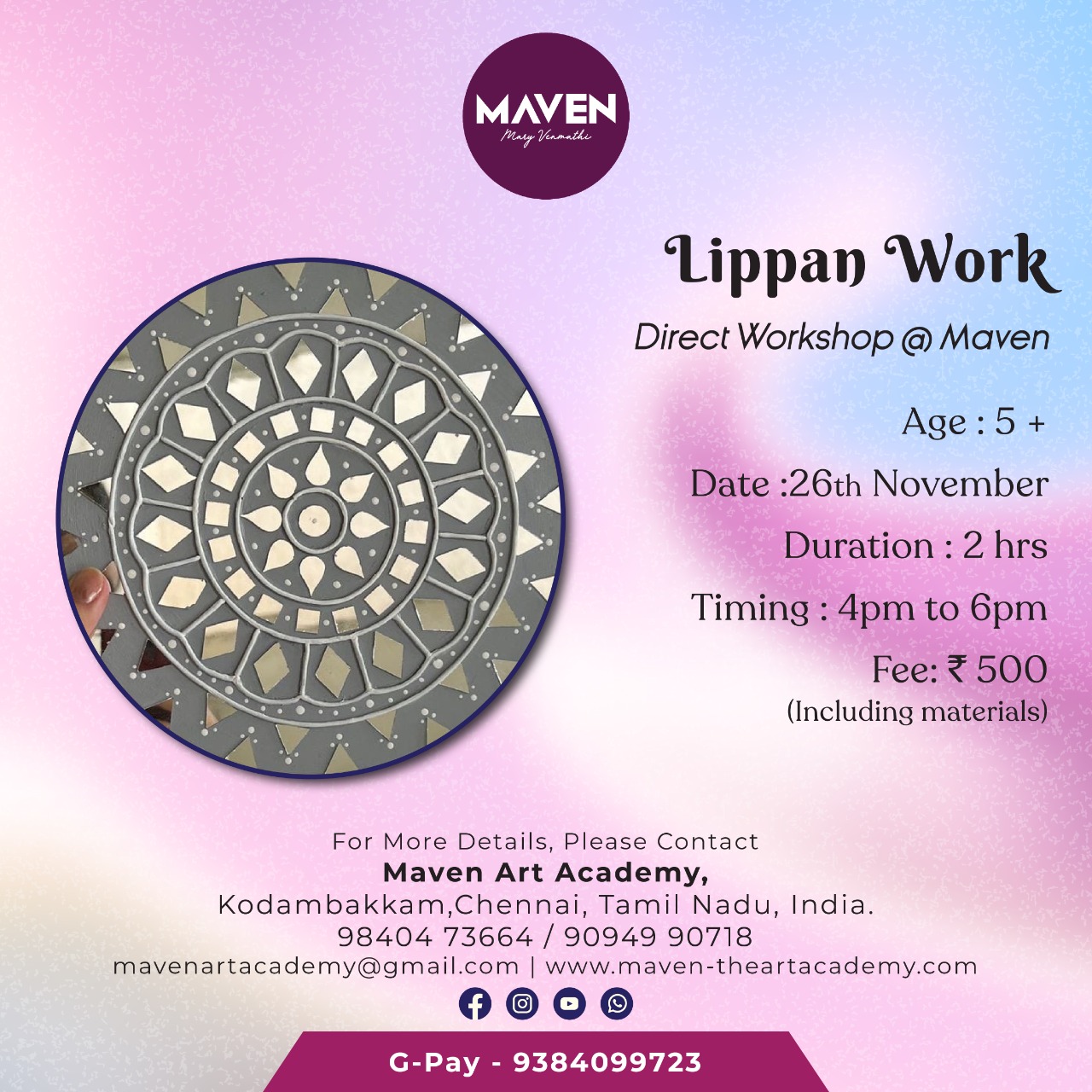 Lippan work for kids and adults – Maven